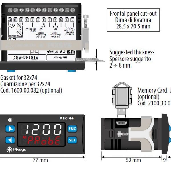 Pixsys ATR144 | Calex