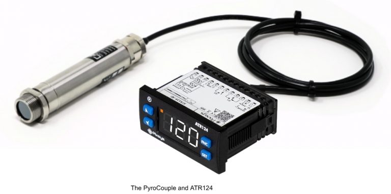 Simple Infrared Temperature Sensor with Indicating Controller | Calex