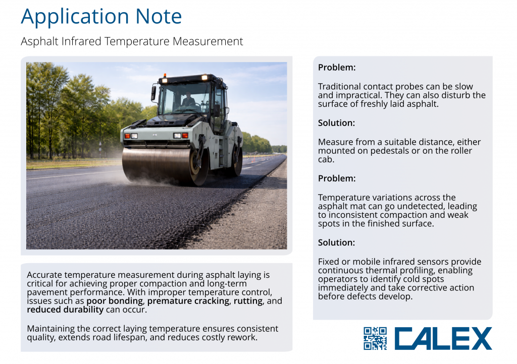Asphalt Infrared Temperature Measurement | Calex