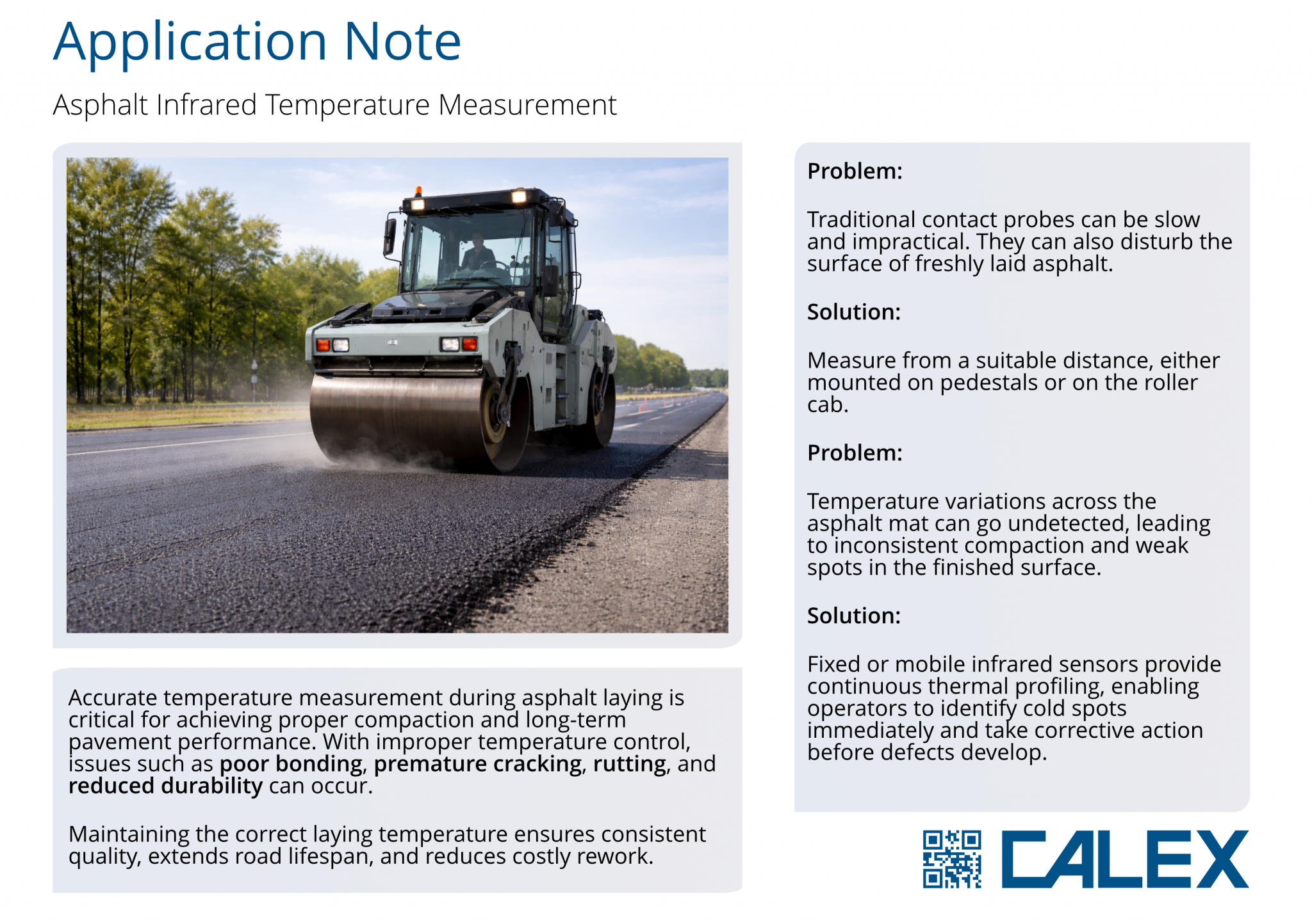 Asphalt Infrared Temperature Measurement | Calex